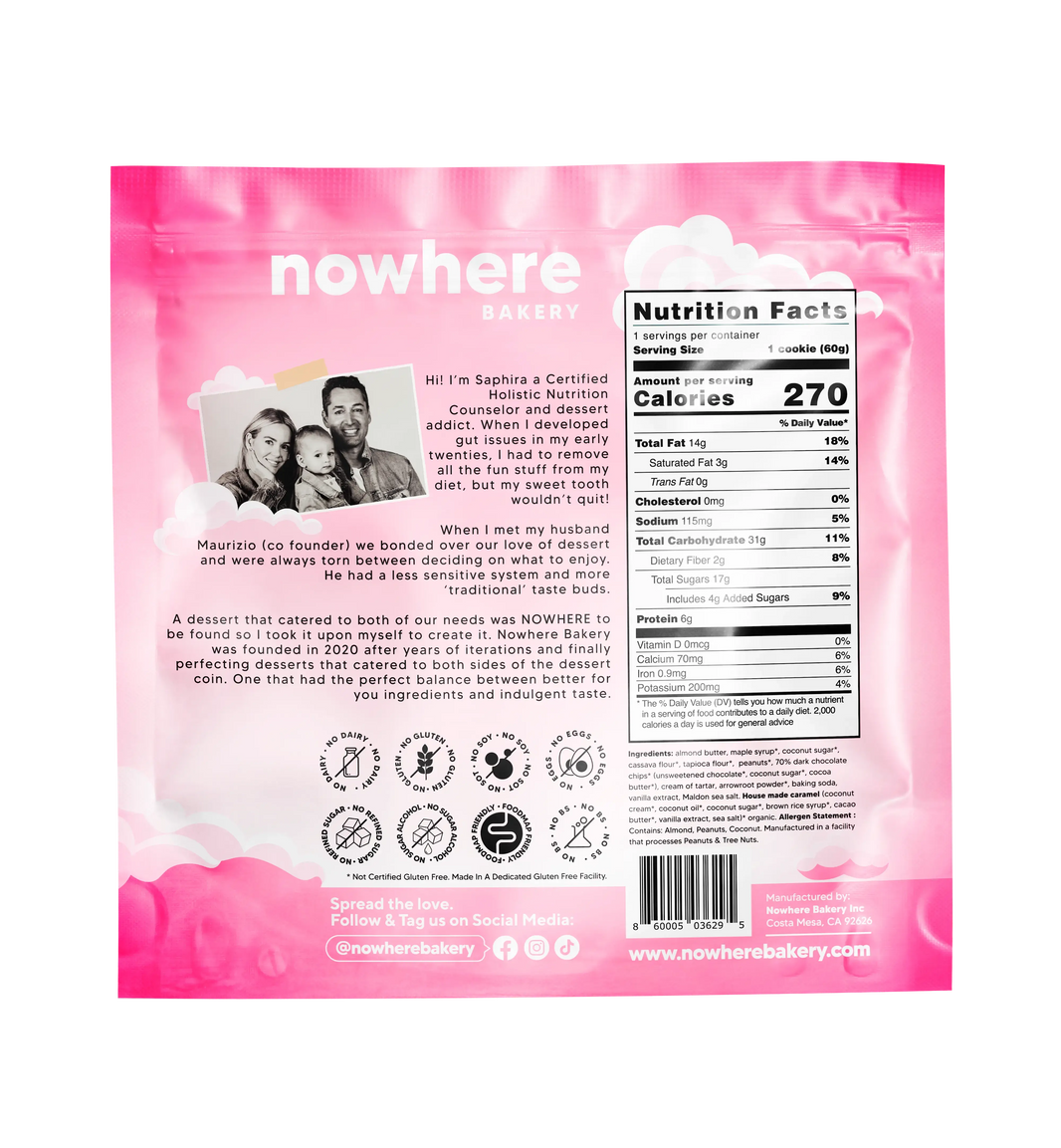 Nowhere Bakery Best Sellers