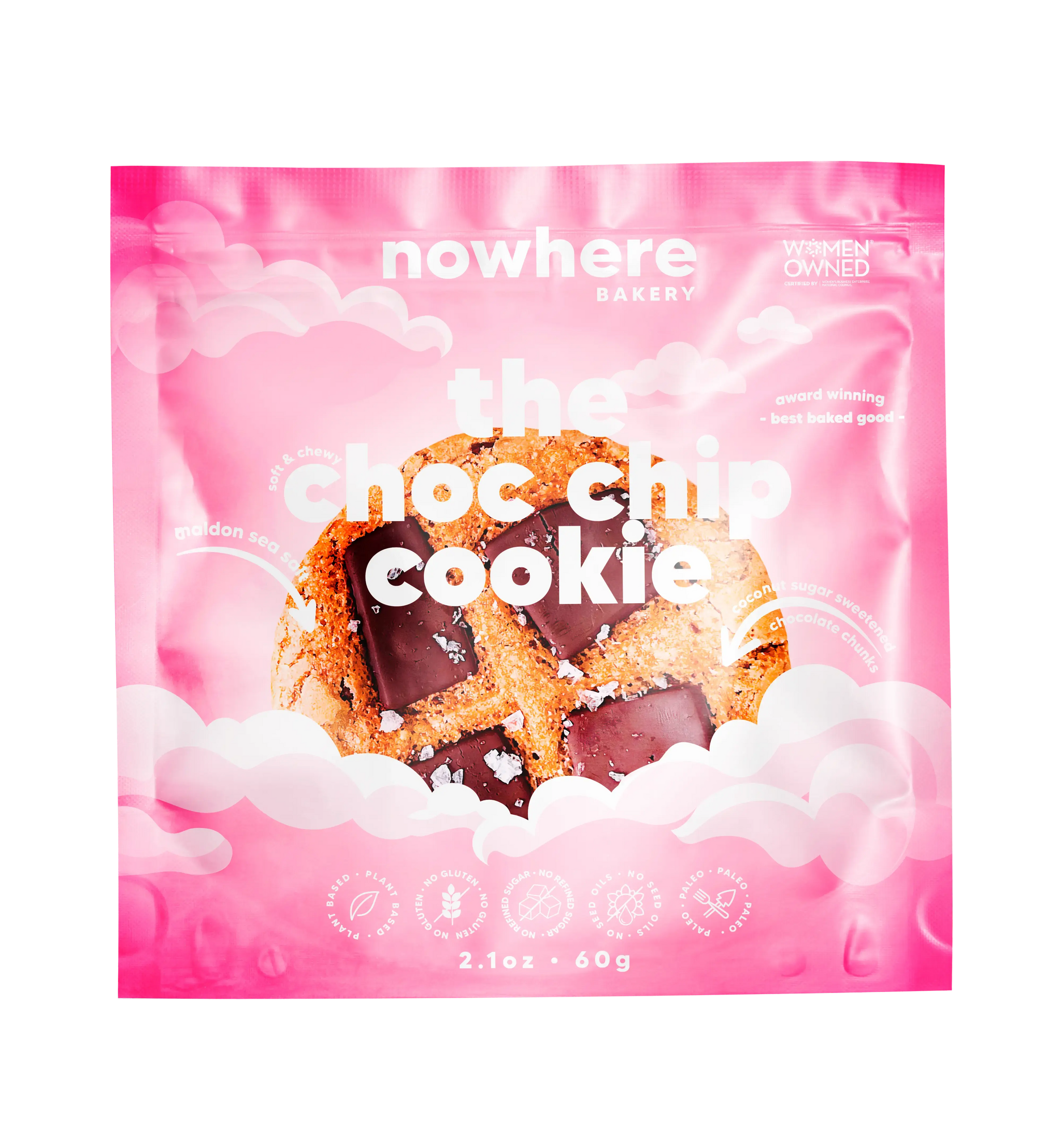 Chocolate Chip Cookies - Nowhere Bakery - Nationwide Shipping