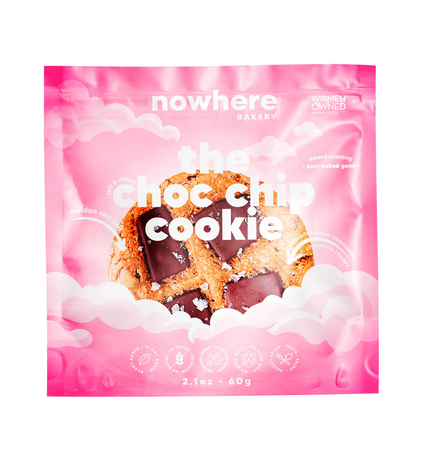Chocolate Chip Cookies - Nowhere Bakery - Nationwide Shipping